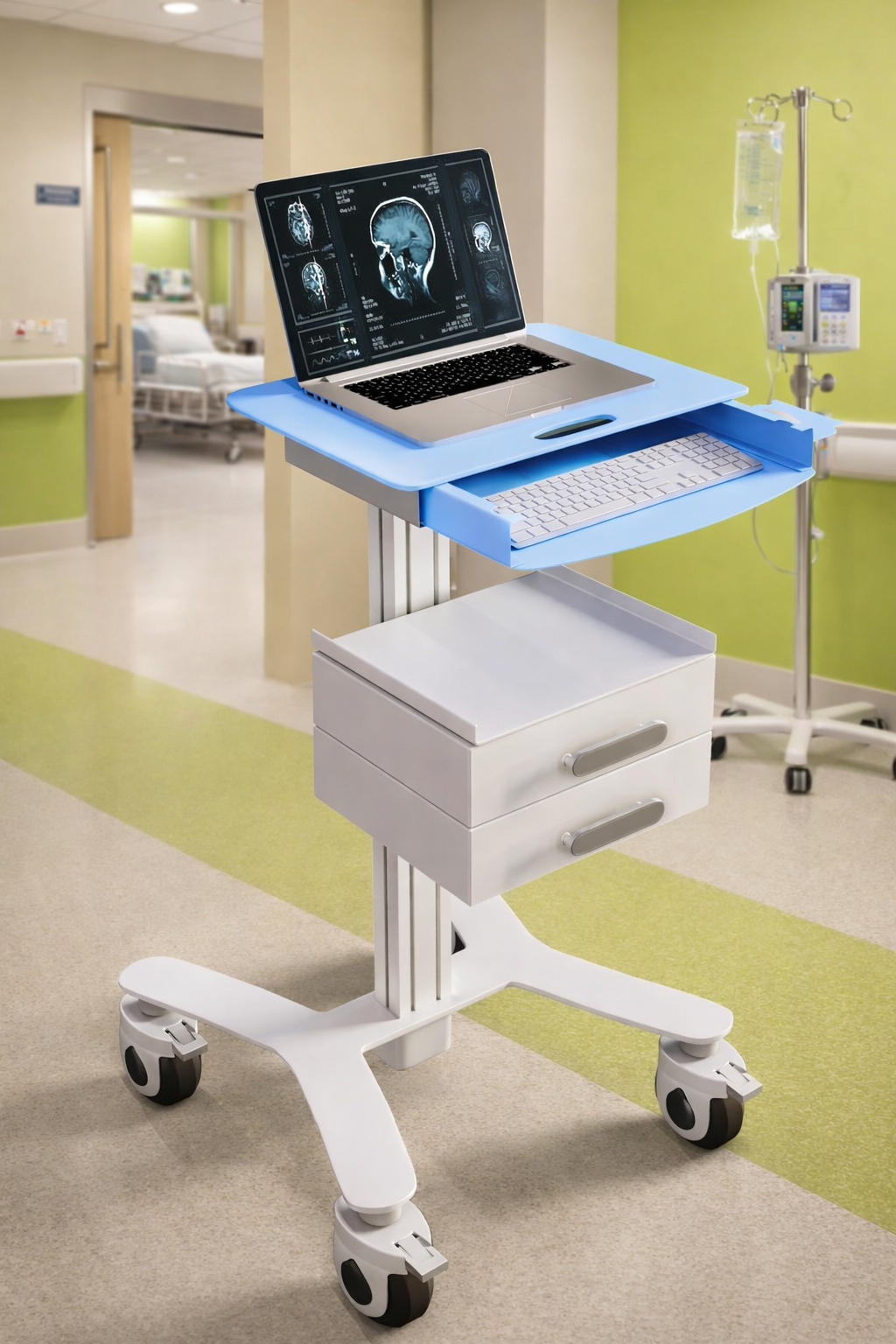 Advanced Medical Workstations on Wheels for Real-Time Patient Monitori ...